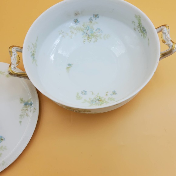 Haviland | Other | Antique Haviland Limoges Schleiger Pattern 52a Round ...